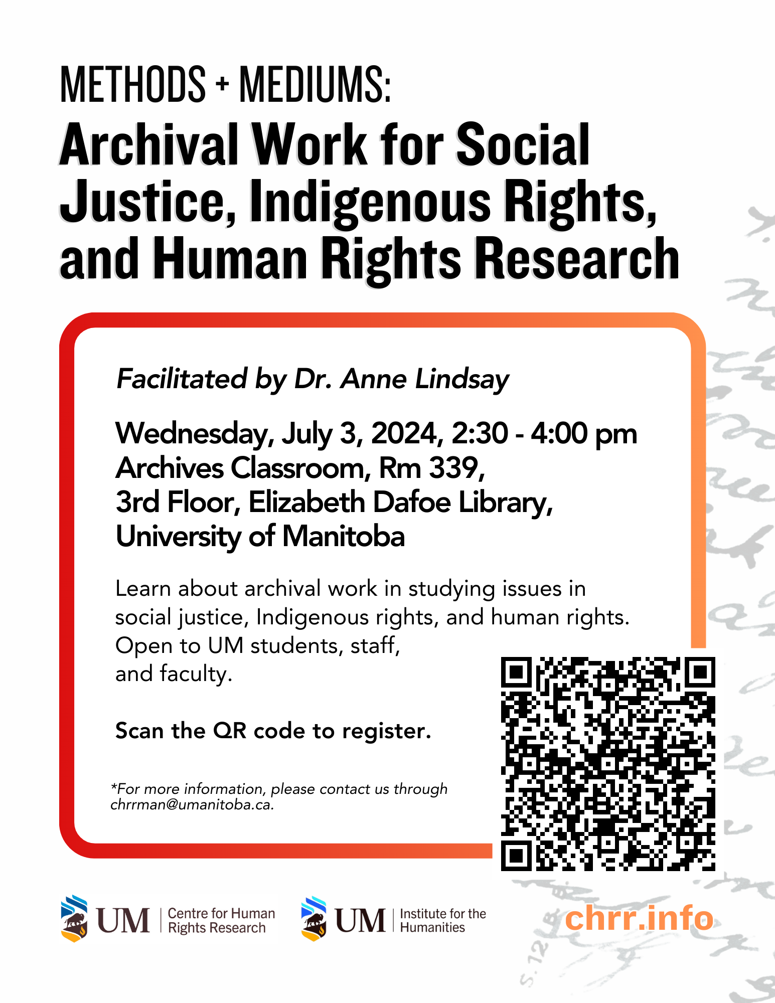 Methods + Mediums: Archival Work for Social Justice, Indigenous Rights ...