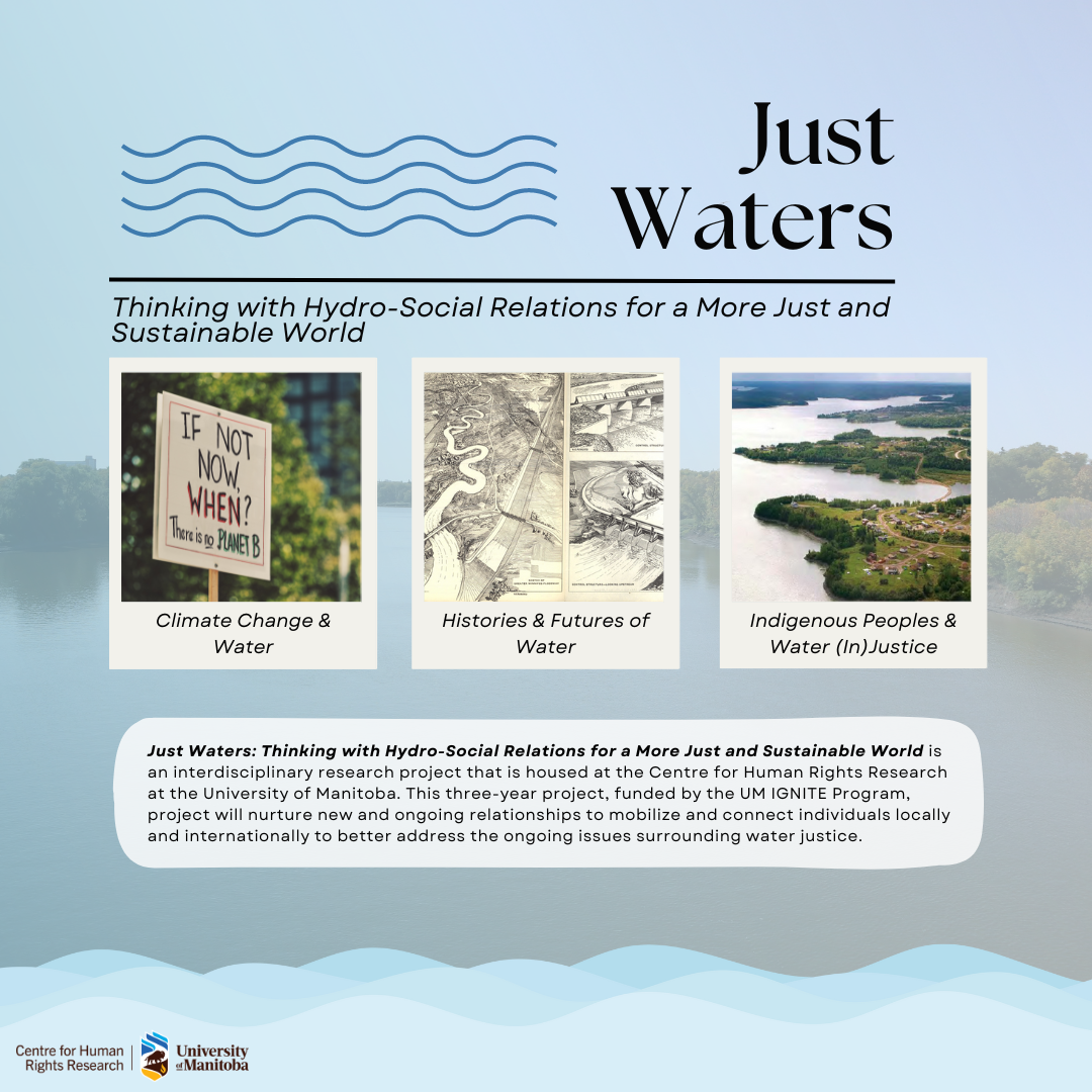 New project at the CHRR: “Just Waters” - Centre for Human Rights Research